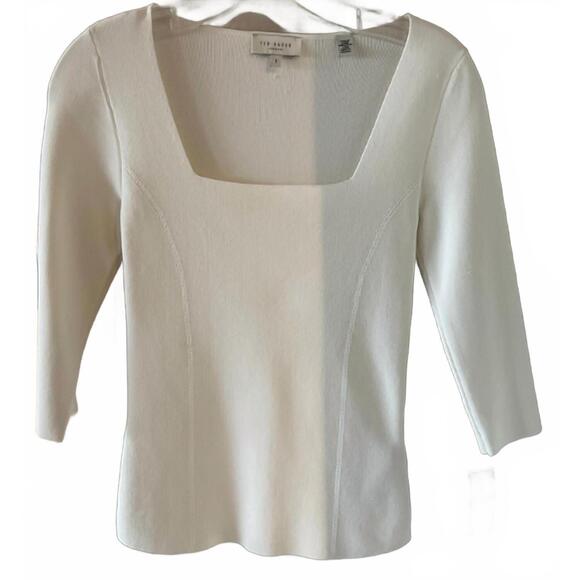 Ted Baker | Tops | New Ted Baker Womens Tailored Top In White | Poshmark